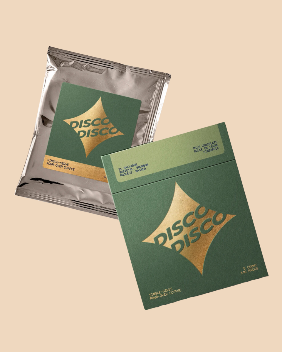 DISCO DISCO POUR-OVER COFFEE PACKS – The Get Out